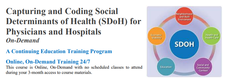 AIHC Training Opportunity Capturing and Coding Social Determinants of ...